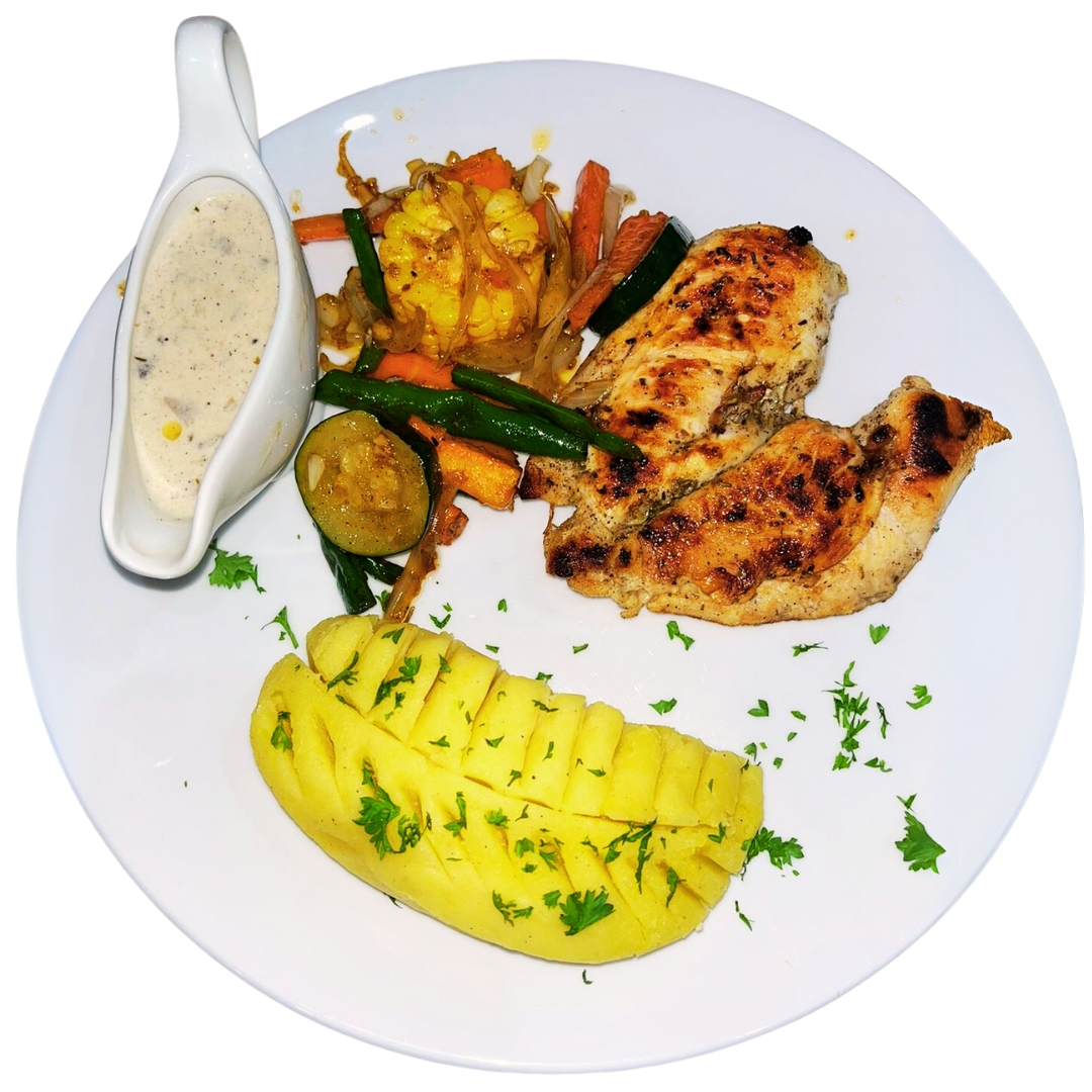 GRILLED CHICKEN STEAK – KBG Resto Mandalika